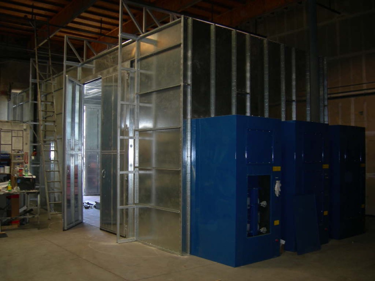 Abrasive Blast Booths - Industrial Finishing Systems