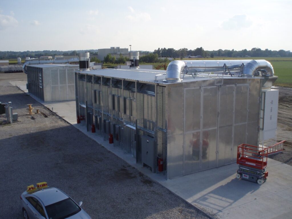 Outdoor Paint Booths | Industrial Finishing Systems