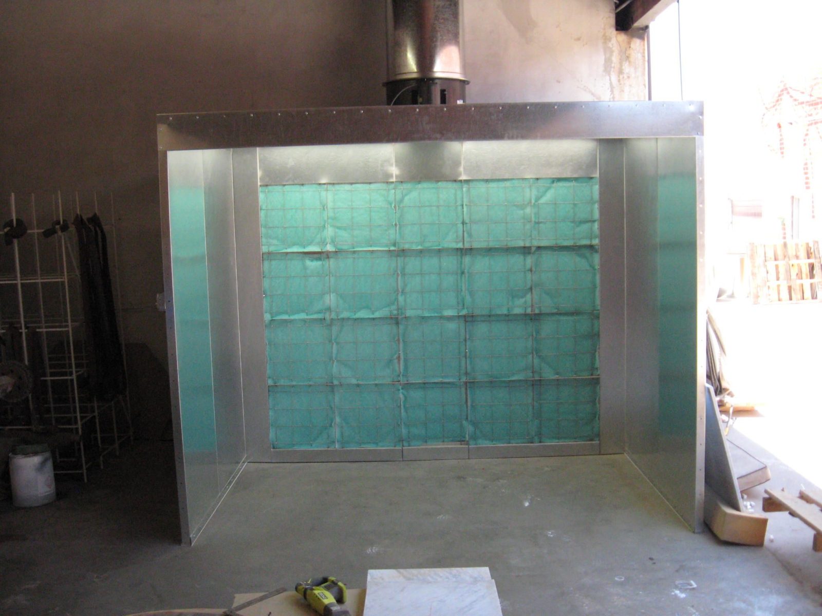 Open Front Paint Booth | Industrial Finishing Systems