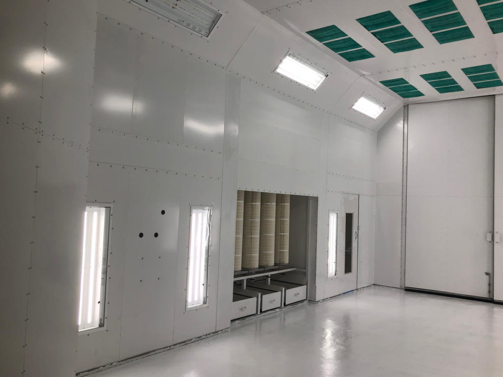 Cartridge Batch Powder Booths - Industrial Finishing Systems